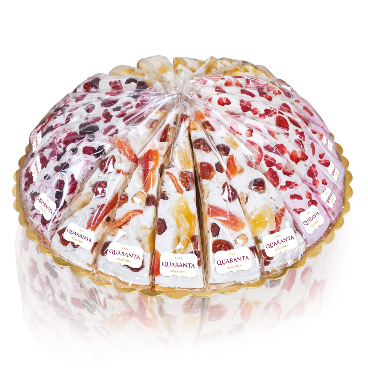Quaranta Soft Nougat Cake Slice Fruit Assortment 165g – Italian ...