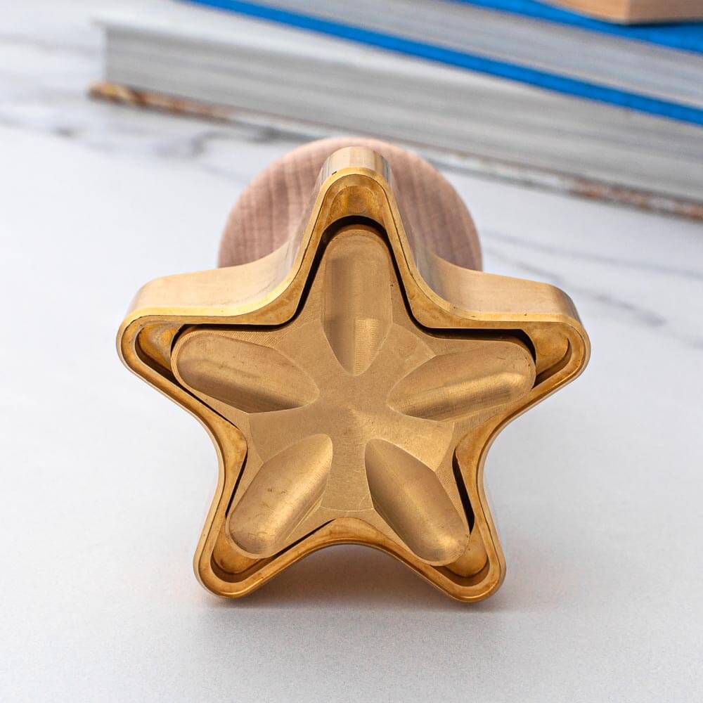 Professional Brass 'Stella' Star Ravioli Stamp Cutter – Italian ...