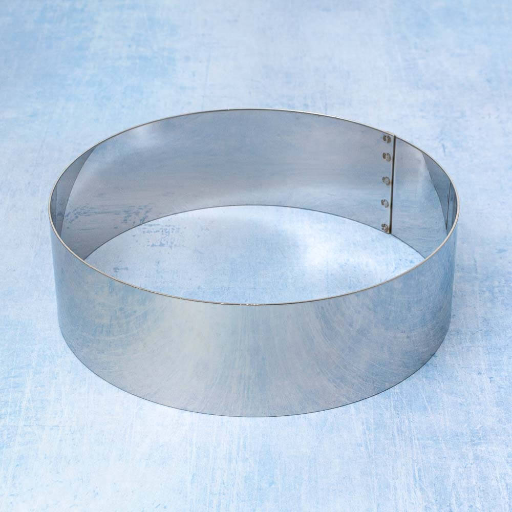 Stainless Steel 6cm Tall / High Pastry Ring, Cake Ring, Tart Ring ...