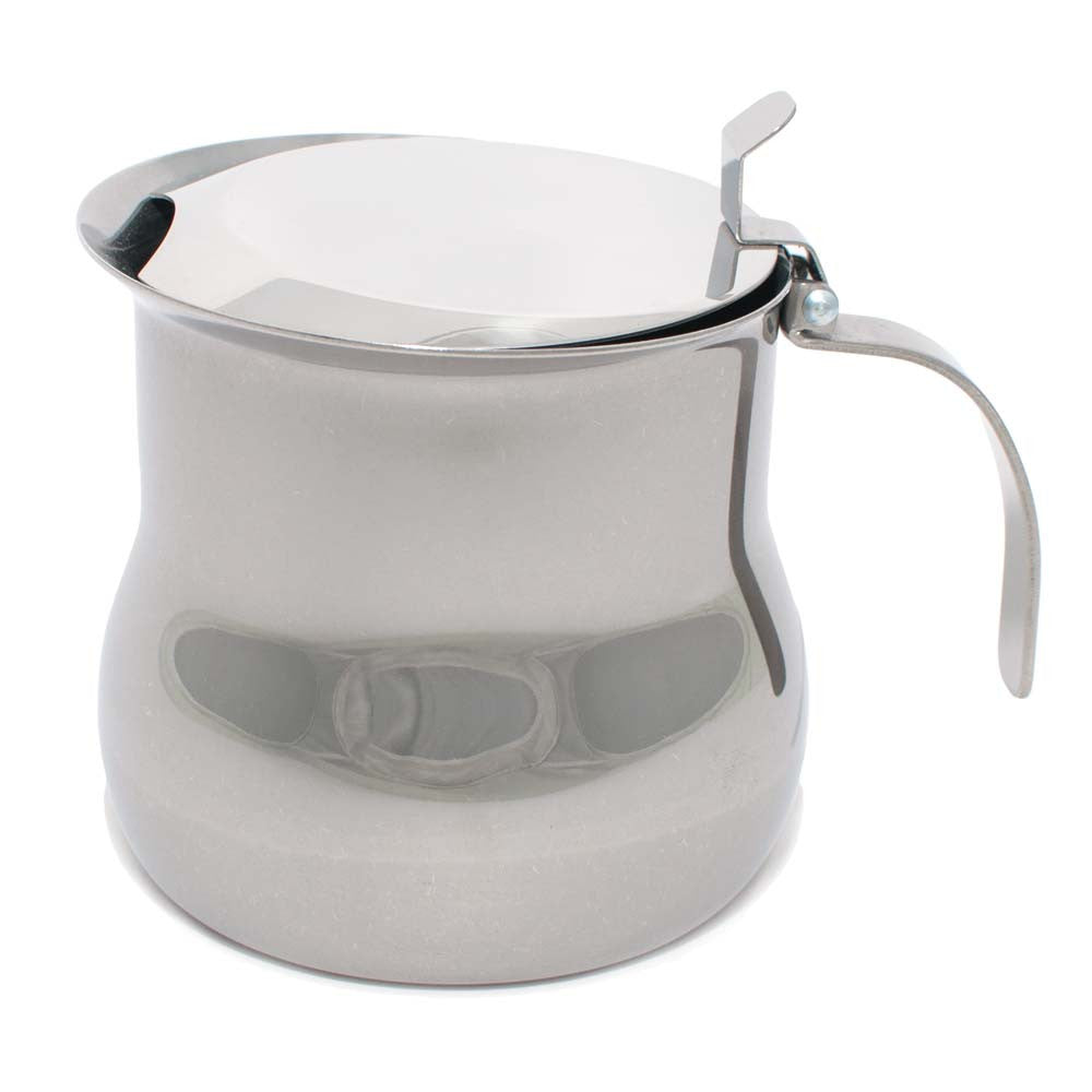 Stainless Steel Round Bottomed Coffee Pot – Italian Cookshop Ltd